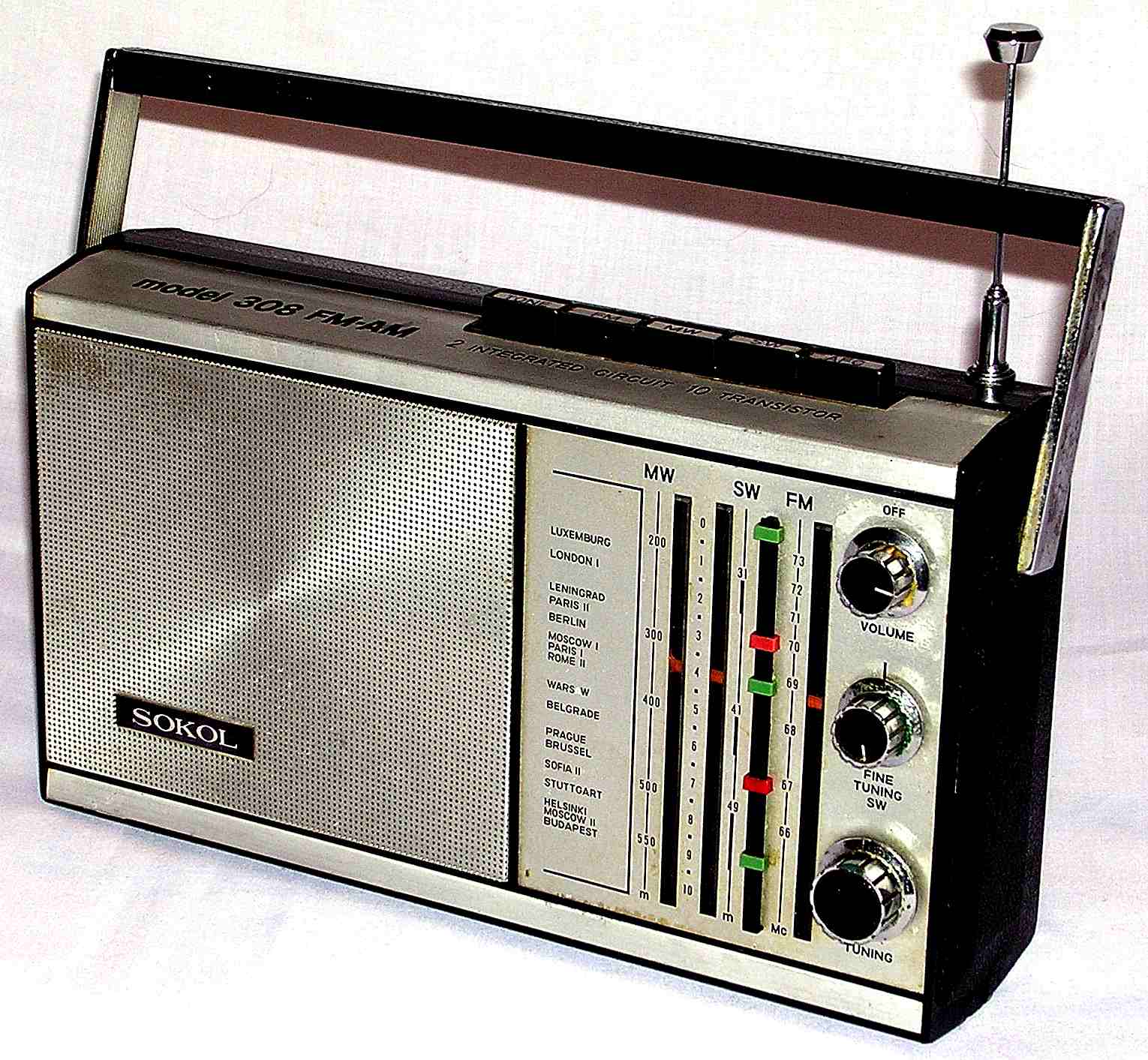 Ruský výrobca, SOKOL 308 (СОКОЛ 308)(Rádio)